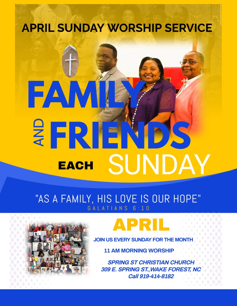 Spring Street Christian Church – Welcome to God's House – Sunday ...